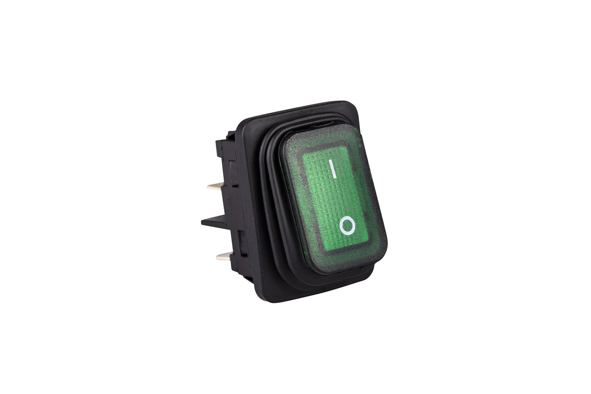 EMAS A54 Series Illuminated Rocker Switch | Red/Yellow/Green | UK Stock ...