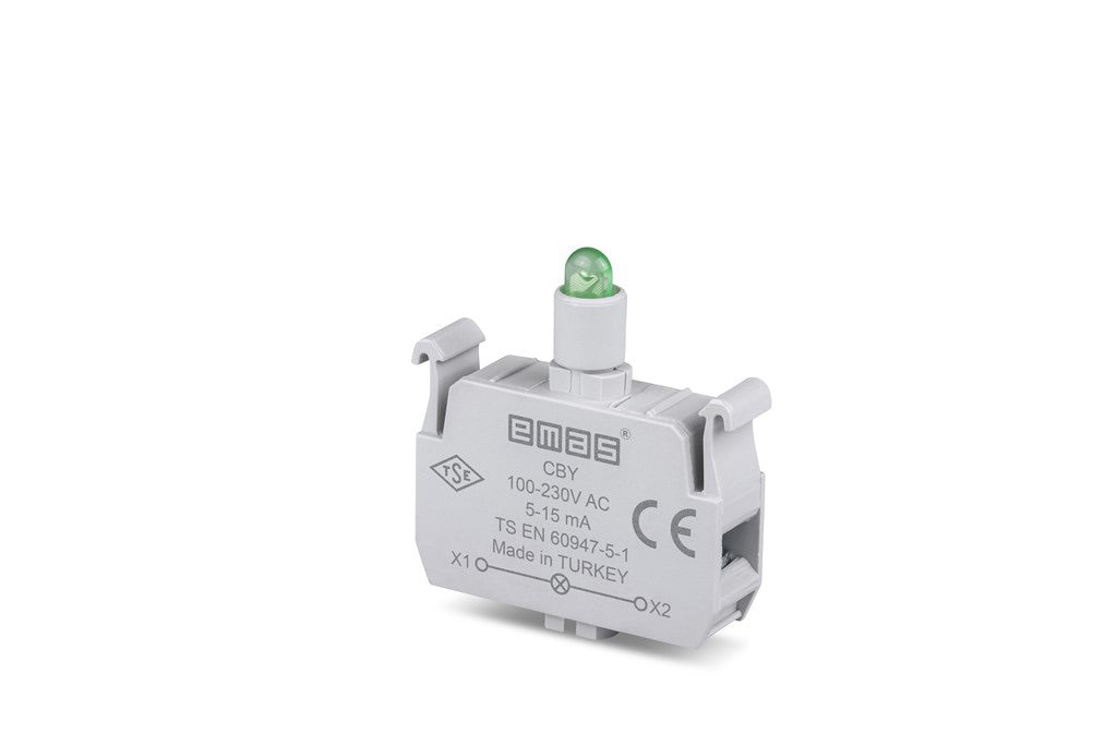 EMAS CP Series IP65 Dbl Red Green Pushbutton - CP102K20KY - UK Stock ...